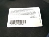 China Sublimation Plastic Custom PVC Cards Barcode Qr Code Preprinted Round Corner for sale