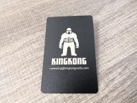 China Access Control Metal RFID Card With 13.56Mhz Compatible 1K Chip for sale