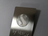 China CR80 Stainless Steel Metal Business Cards Gold Silver Matte Black Brush for sale