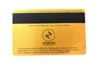 China Wear - Resistant Metal Membership Card / Hico Magnetic Stripe Bank Credit Shopping Cash Card for sale