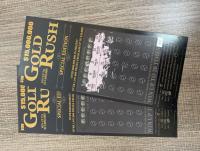 China Offset Printing PVC Plastic Business Cards / Lucky Scratch Off Lottery Tickets for sale