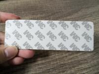 China Polished Stainless Steel Business Cards Name Badge Brand Plate Metal Aluminium Tag With 3M Sticker for sale