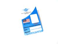 China Glossy PVC Business Cards TK4100 125KHZ ID Chip Offset 4C Double Side Printing for sale