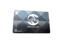 China Glossy PVC Business Cards TK4100 125KHZ ID Chip Offset 4C Double Side Printing for sale