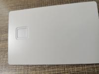 China White Magnetic 0.4mm Metal Business Member Card for sale