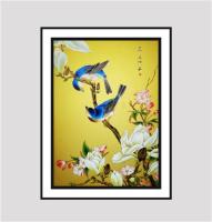 China Handmade Cloisonne Buddha Metal Frame Art Home Decoration for sale