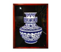 China Rectangular National Characteristics Metal Murals Wall Decoration for sale