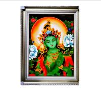 China Rectangular National Characteristics Metal Murals Wall Decoration for sale