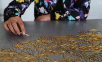 China Handicrafts Wire Inlay 24x36