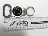 China Personalized Metal Engraved Beer Keychain Bottle Opener for sale