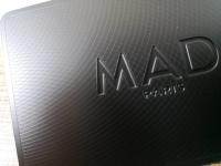 China Debossed Black 89*51mm Metal Business Card Offset Printing for sale