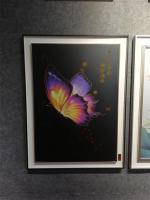 China Custom Souvenir Stainless Steel Metal Picture Decorative Painting for sale