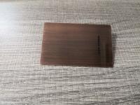 China Personalized Smart Nfc 0.5MM Metal Business Cards QR Code for sale