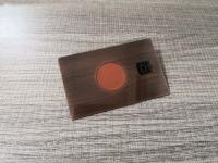 China Personalized Smart Nfc 0.5MM Metal Business Cards QR Code for sale