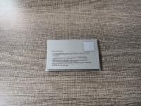 China Rfid Contact Chip Nfc N-tage213 Metal Brushed Card For Door for sale