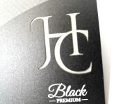 China Frosted 0.5mm SS Metal Membership Card Debossed Logo for sale