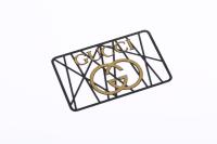 China 85*54mm Silkscreen Printing Metal Gift Card For Business for sale