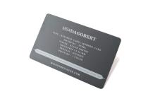 China Luxury Plating CR80 Metal Membership Card With Silicone Coated for sale