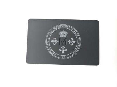 China Luxury Plating CR80 Metal Membership Card With Silicone Coated for sale
