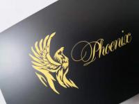 China Matte Black CR80 Gold Metal Business Cards With Laser Engraved for sale