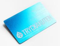 China Custom CR80 Colorful Printed Metal Copper Business Cards for sale