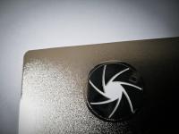 China 0.3mm Frosted Stainless Business Cards For Promotion for sale