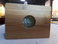 China Luxury Custom Etching Metal Tissue Box With OEM Printing for sale