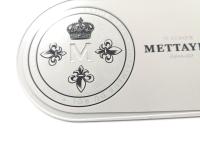 China Silk Print 0.3mm White Metal Business Cards Stainless Steel for sale