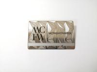 China Frosted Engraved Silver Etch Metal Business Cards 85x54mm for sale