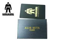 China 90*60mm Cardboard Envelope Packaging With Gold Hot Stamp for sale