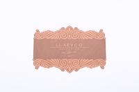 China Fashion Stainless Steel Brand Logo Metal Clothing Tag Garment Labels for sale