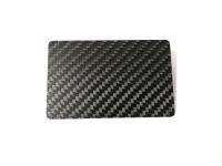 China Plain Twill Carbon Fibre NFC N-tage216 Metal RFID Card for sale