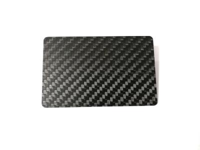 China Plain Twill Carbon Fibre NFC N-tage216 Metal RFID Card for sale