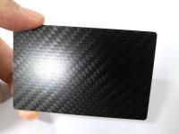 China Plain Twill Carbon Fibre NFC N-tage216 Metal RFID Card for sale