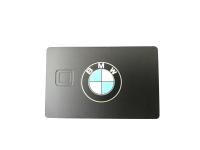China CR80 Metal Blank Business Card SLE4442 Chip NFC  1K 13.56mhz Chip for sale