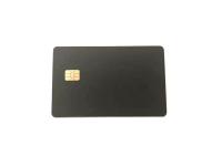 China CR80 Metal Blank Business Card SLE4442 Chip NFC  1K 13.56mhz Chip for sale
