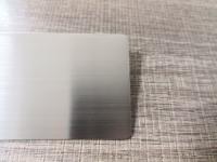 China NFC N-tage213 Metal RFID Card Stainless Steel Brushed For Entrance for sale