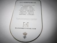 China Custom Shape White Steel Nameplate For Construction Machinery for sale