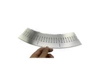 China 0.2mm Thick Metal Label Plates Stainless Steel Mesh Radio Sheet Etched Speaker Plate for sale