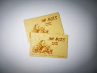 China Laser Engraved Business Wood Card  NFC  1K 13.56mhz for sale