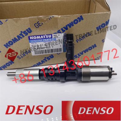 China SA6D140E-3 6D140 Engine Diesel Injector 095000-0562 6218-11-3100 6218-11-3102 For KOMATSU for sale