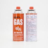 China OEM One Inch Butane Camping Gas Furnace Valve 223g With Red Cover For Aerosol Cooking Canister for sale