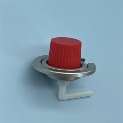 China OEM Butane Gas Spray Valve for Camping Fuel Cartridge and Portable Gas Can Packaging Solutions for sale