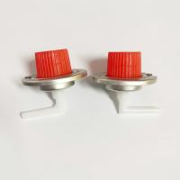 China Red Cover Gas Canister Valves 1inch Control Valve For Outdoor Gas Stove for sale