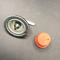 China Portable Gas Stove Valve with Straight Valve Stem Type and Stainless Steel Spring for sale