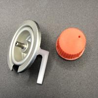China Portable Gas Stove Valve with Straight Valve Stem Type and Stainless Steel Spring for sale