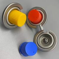 China 1-Inch Leak-Resistant Butane Gas Valve with Tinplate Construction for Controlled Dispensing for sale