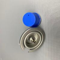 China 1-Inch Tinplate Butane Gas Valve with Leak-Resistant Design for Portable Stoves and Industrial Solvents for sale