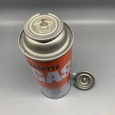 China Controlled-Flow 1-Inch Tinplate Butane Valve for Refillable Fuel Systems for sale