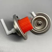 China Controlled-Flow 1-Inch Tinplate Butane Valve for Refillable Fuel Systems for sale